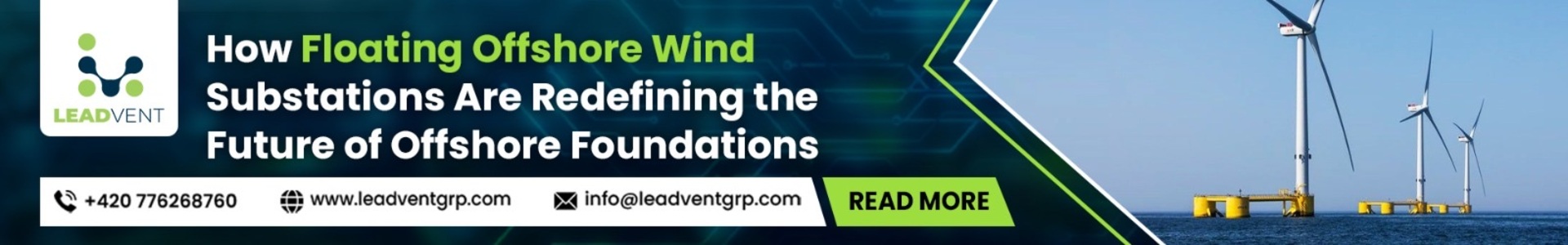 Leadvent Group| Floating Offshore Wind Substations | Leadvent Group